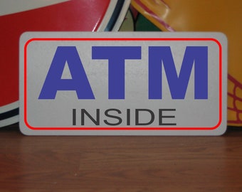 Atm sign | Etsy