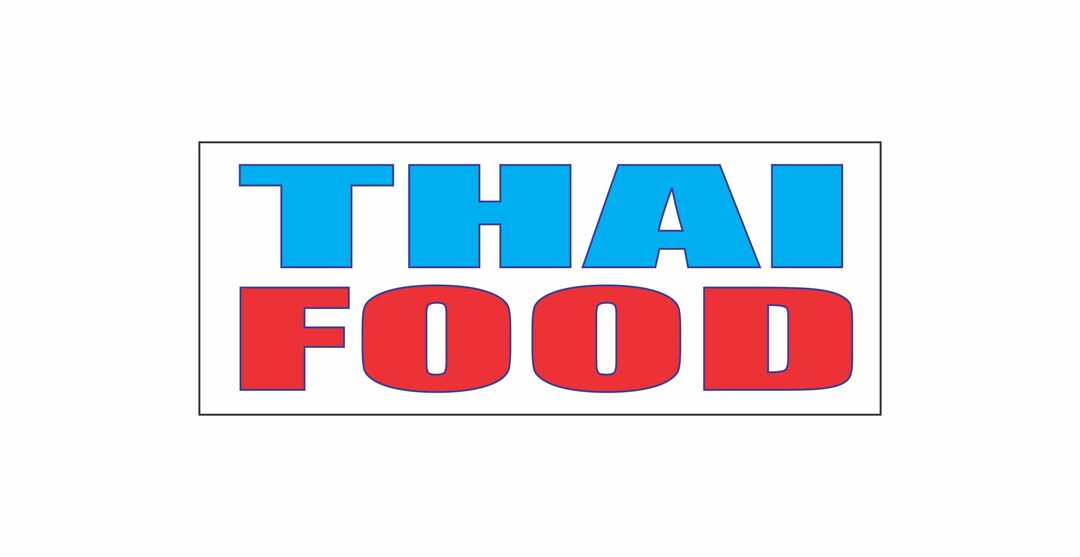 THAI FOOD Banner Sign - Etsy