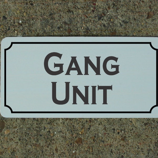 Gang Unit - Etsy