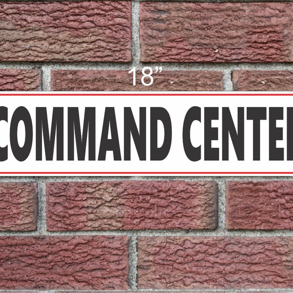 Command Center Sign - Etsy