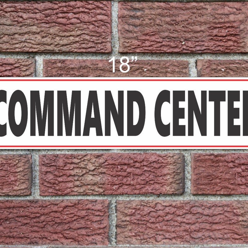 Command Center Sign - Etsy