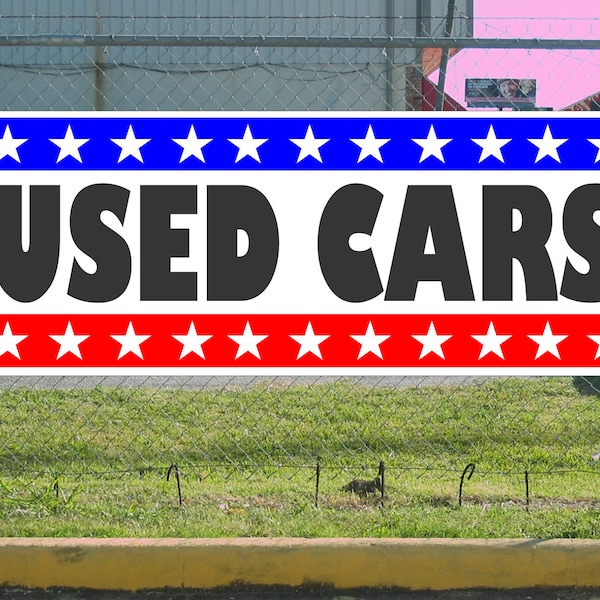 Used Car Banner - Etsy