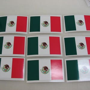 MEXICO MEXICAN FLAG Car Truck Decal Window Bumper Sticker 8 - Etsy
