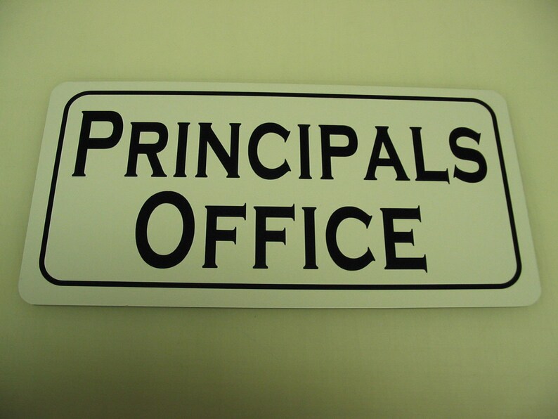 PRINCIPALS OFFICE... Metal Sign - Etsy
