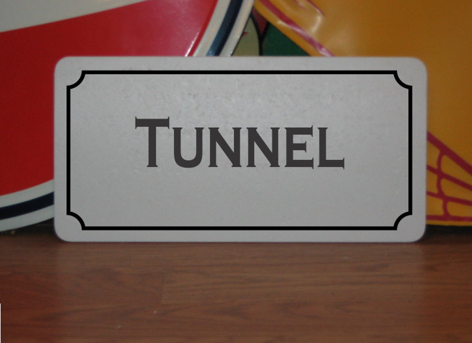 Tunnel Metal Sign - Etsy