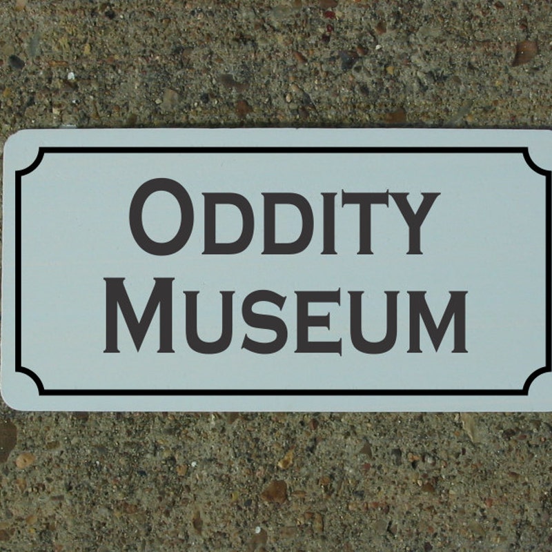 Museum Plaque - Etsy