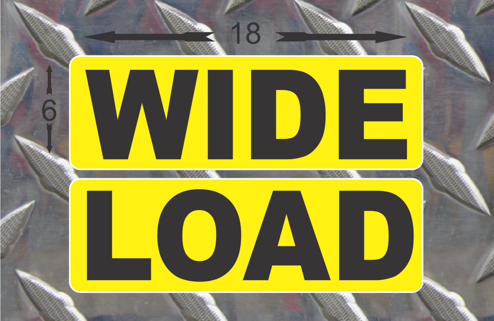 WIDE LOAD Magnetic Sign 4 Car Truck Car Van SUV Highway Dot - Etsy