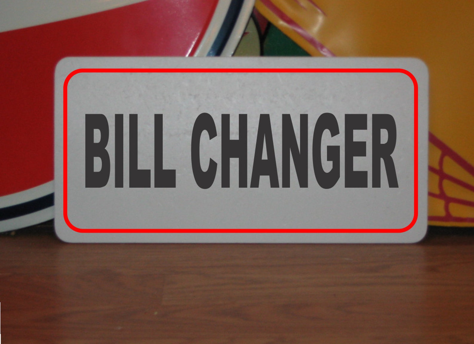 Bill Changer Metal Sign for Car Wash Arcade Laundry Parking | Etsy