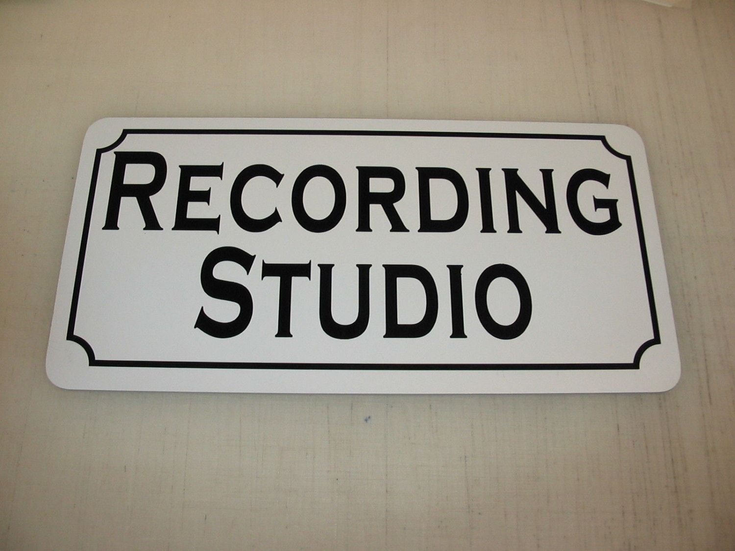 RECORDING STUDIO Retro Vintage Design Metal Sign 6x12 Novelty Home ...