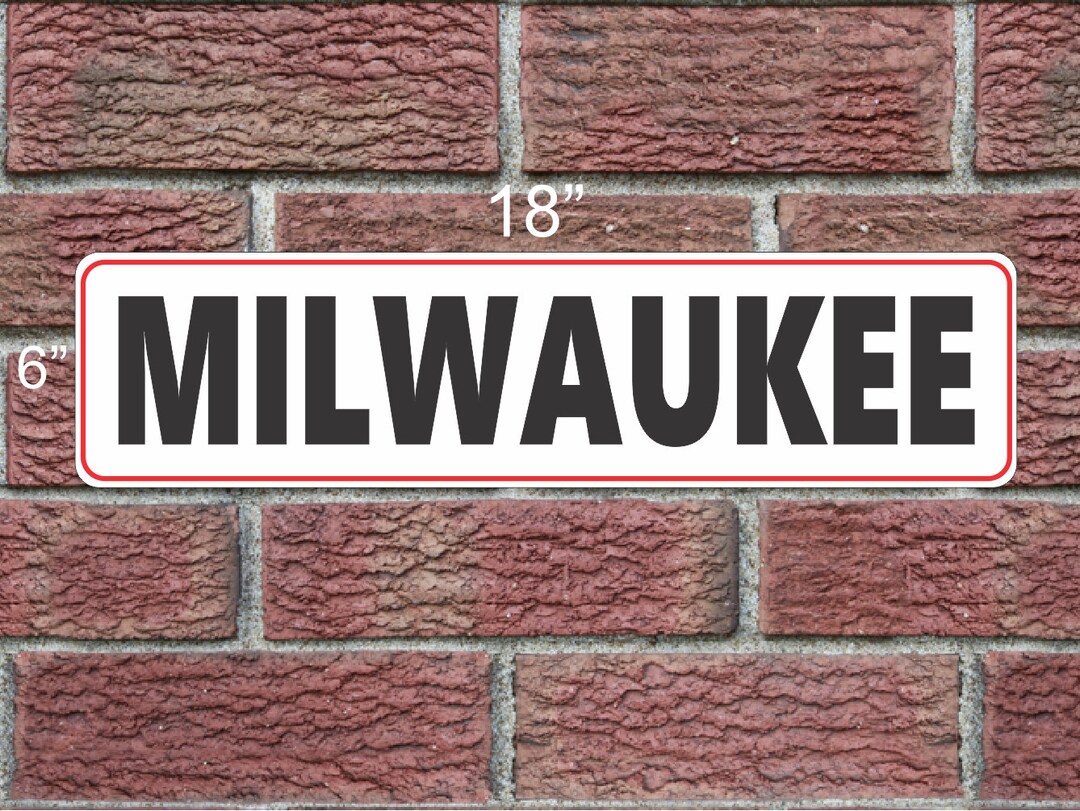 MILWAUKEE Metal Sign - Etsy