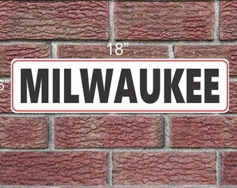 Milwaukee Road Sign - Etsy