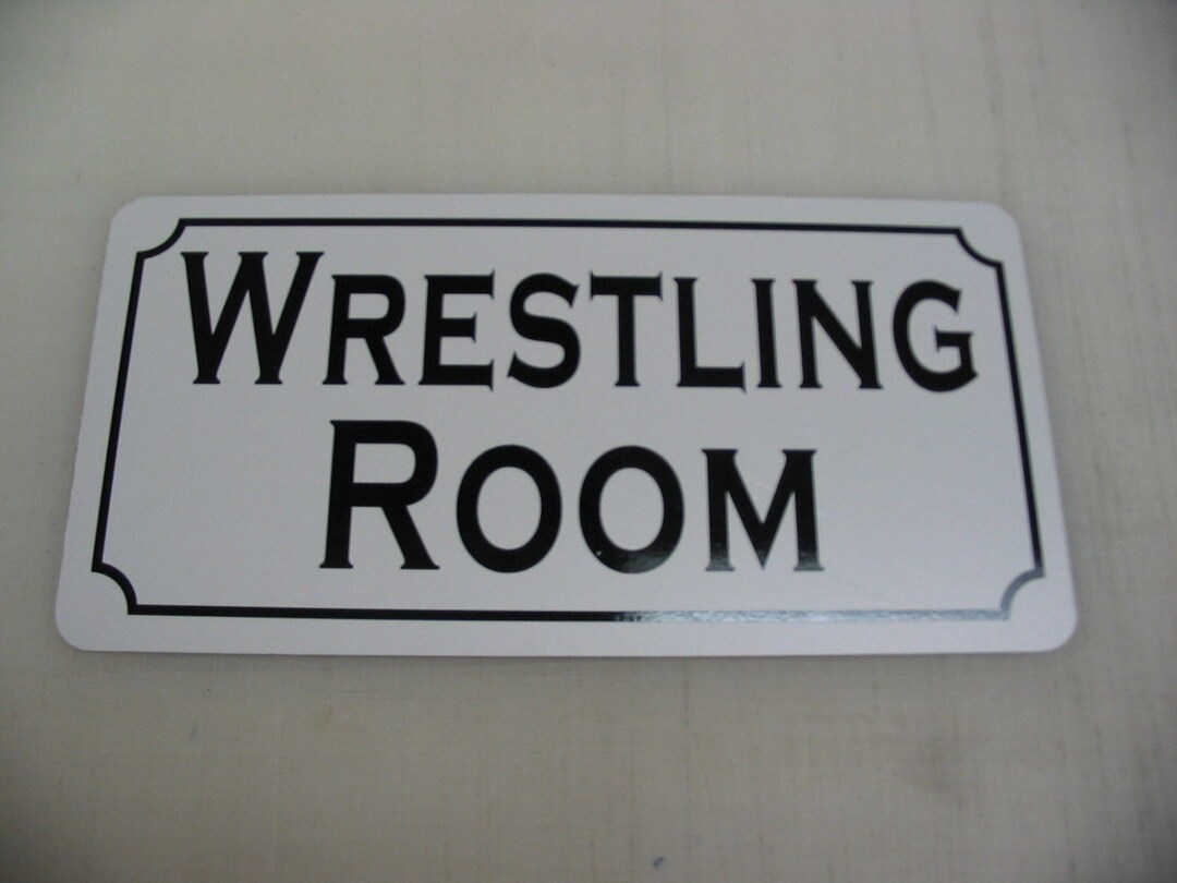 WRESTLING ROOM... Metal Sign for Farm Ranch or Kitchen Decor - Etsy