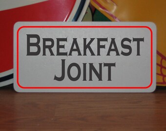 I LOVE BACON Street Sign Eggs Breakfast Canadian Lover English Sandwich ...