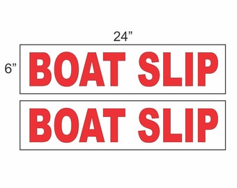 Boat Slip Sign | Etsy