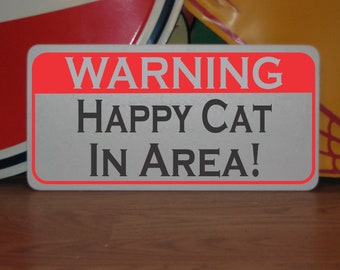 Cat Area Sign - Etsy