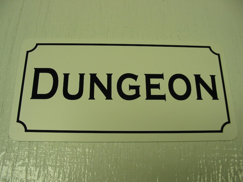 DUNGEON Metal Sign for Mistress Master BDSM Sex Bondage | Etsy