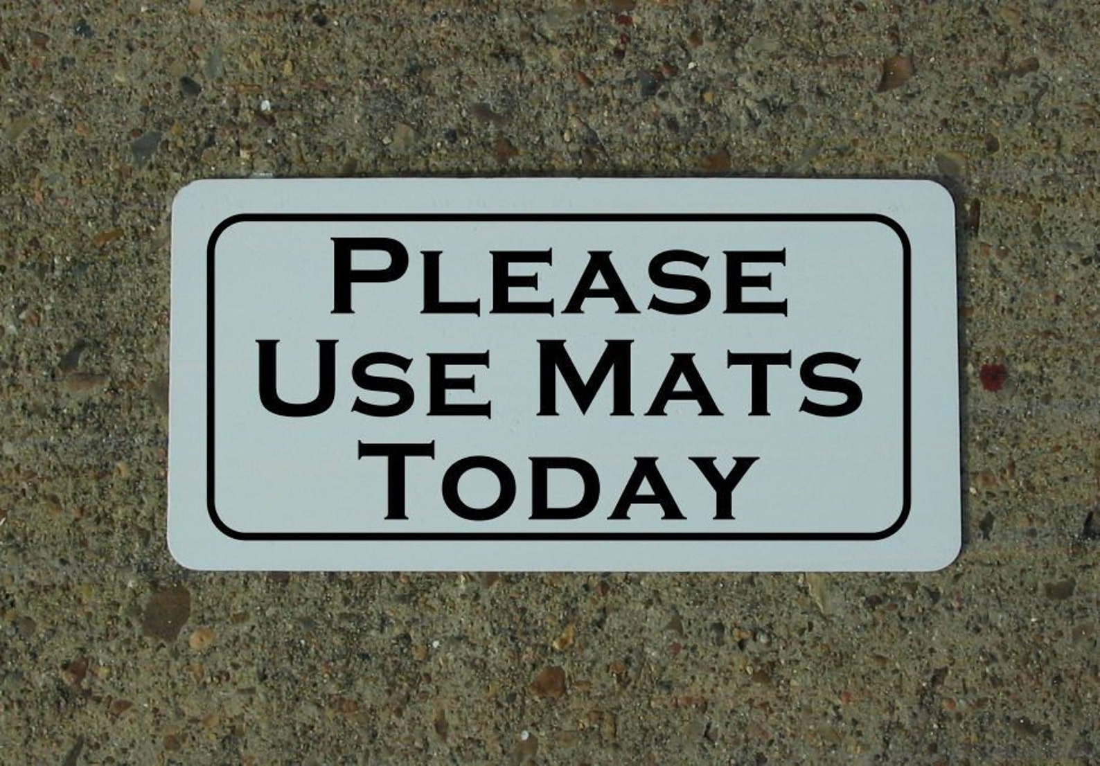 Please use Mats Today Metal Sign for Home or Driving Golf | Etsy