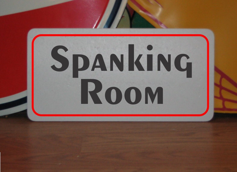 Spanking Room Metal Sign Red White Black Bdsm S&M Sex Decor Mistress ...