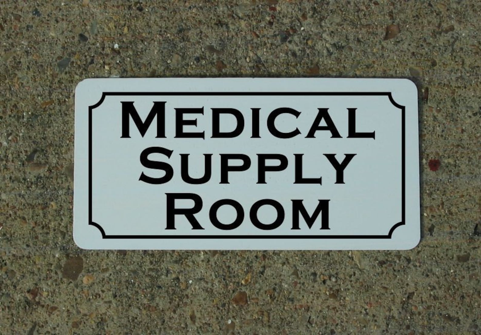 MEDICAL SUPPLY ROOM Metal Sign - Etsy