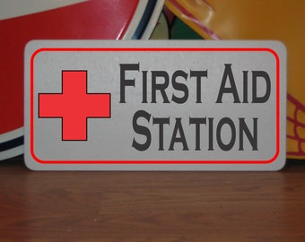 First Aid Sign | Etsy
