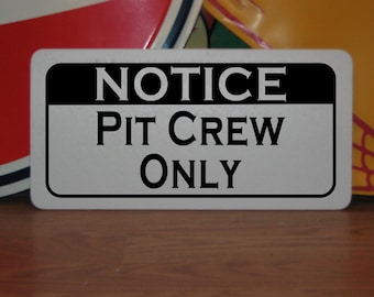Crew Only Sign - Etsy