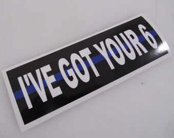 I Support My Local Police Bumper Sticker / Decal - Etsy
