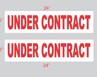 Under Contract Real Estate - Etsy