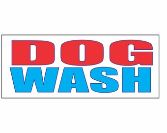 Dog Wash Banner - Etsy