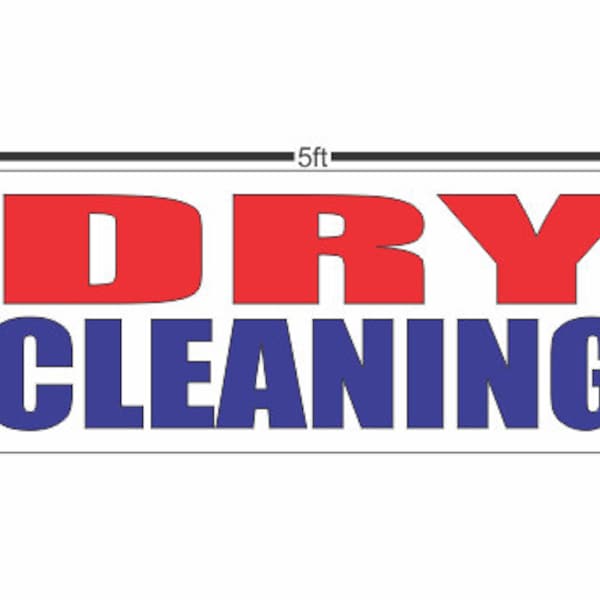 Dry Cleaning Banner - Etsy