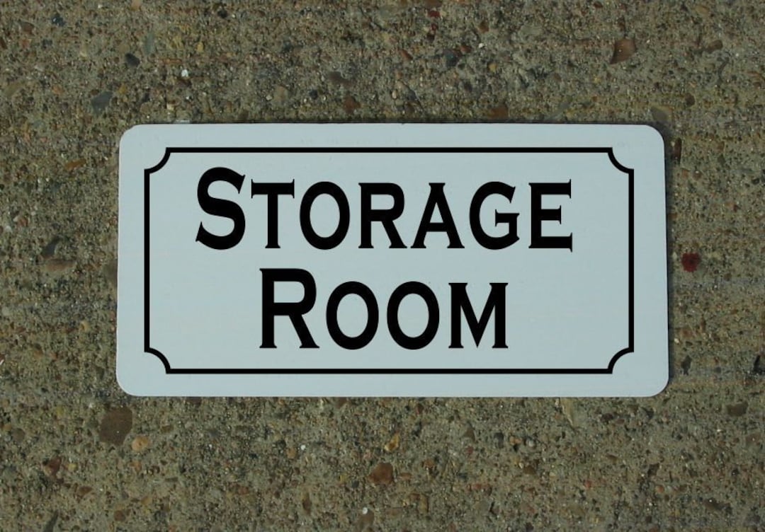 STORAGE ROOM Metal Sign - Etsy