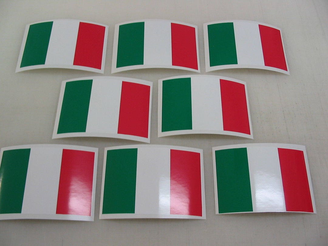 ITALIAN Italy FLAG Car Truck Suv Decal Window Bumper Sticker 8 - Etsy
