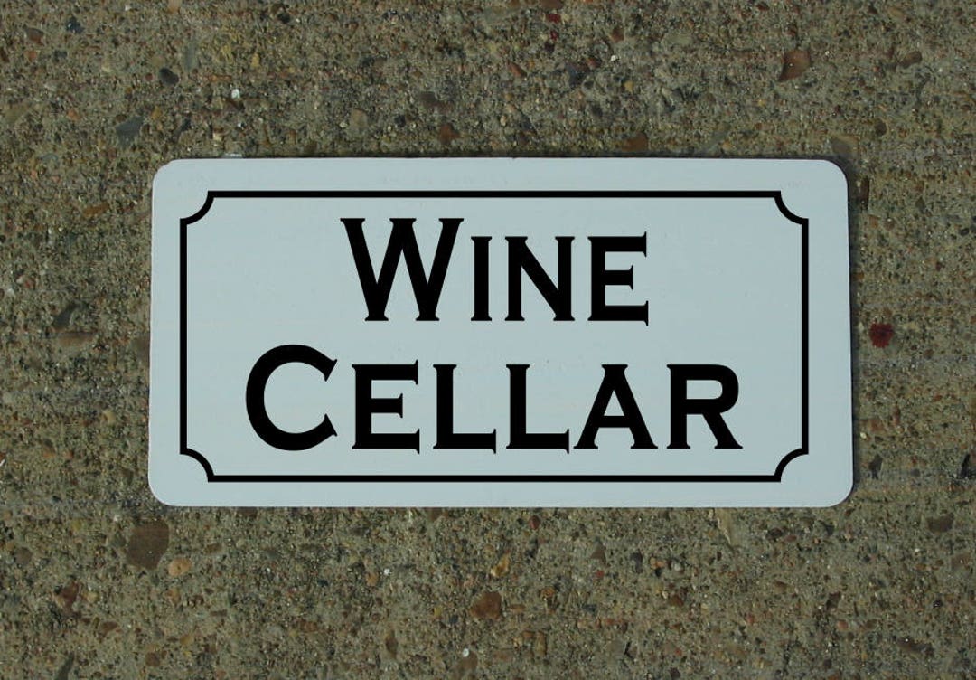 WINE CELLAR Metal Sign - Etsy