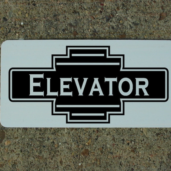 Elevator Sign - Etsy