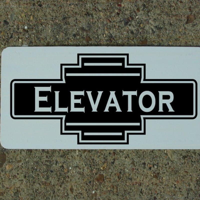 Elevator Sign - Etsy