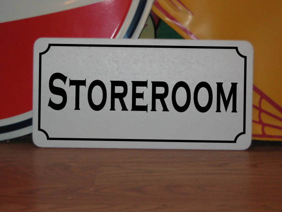STOREROOM Metal Sign - Etsy