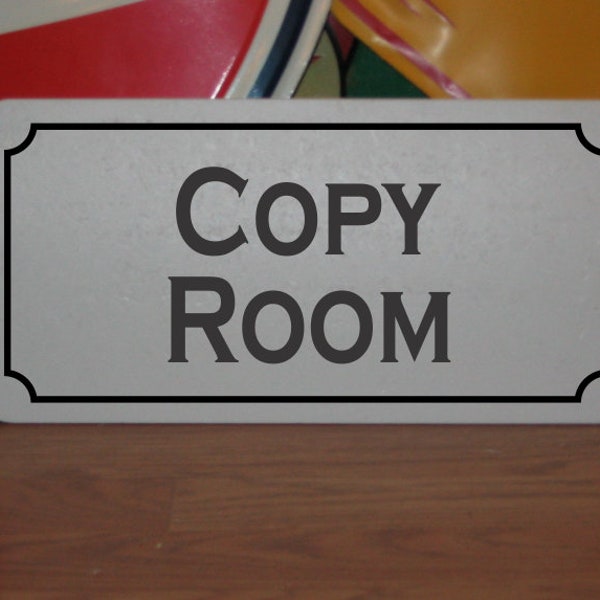 Copy Room Sign - Etsy
