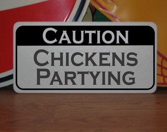 Caution Goats Partying Metal Sign for Farm Ranch - Etsy