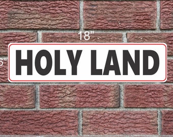 Holy Land Sign - Etsy