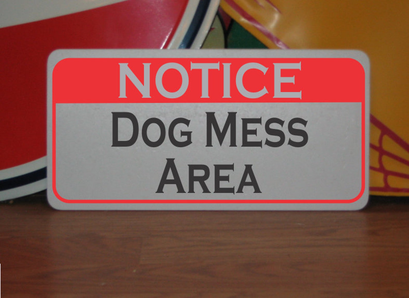 Dog Mess Area Metal Sign - Etsy