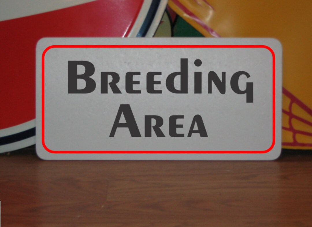 Breeding Area Metal Sign Bdsm S&M Sex Decor Mistress Master Sub Dom - Etsy