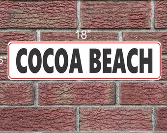 Cocoa Beach Sign - Etsy