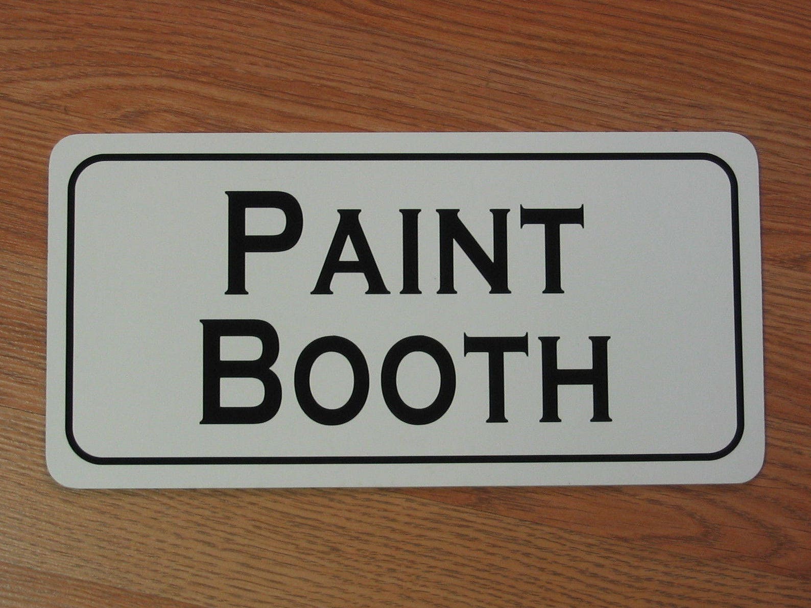 PAINT BOOTH Metal Sign 4 Retro-vintage Tin Auto Body Collision Shop ...