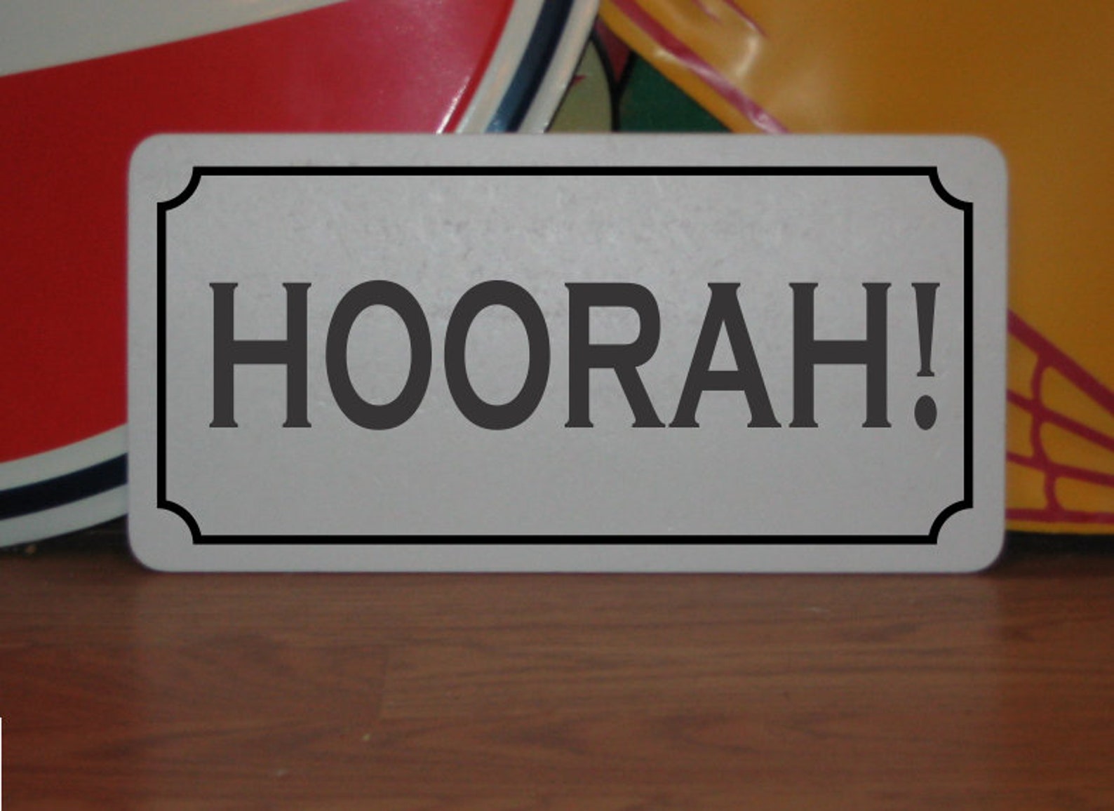 HOORAH METAL SIGN 6x12 Army Navy Air Force - Etsy