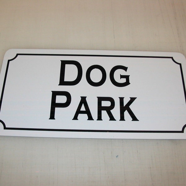 Dog Park Sign - Etsy