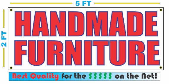 Handmade Furniture Banner Sign - Etsy