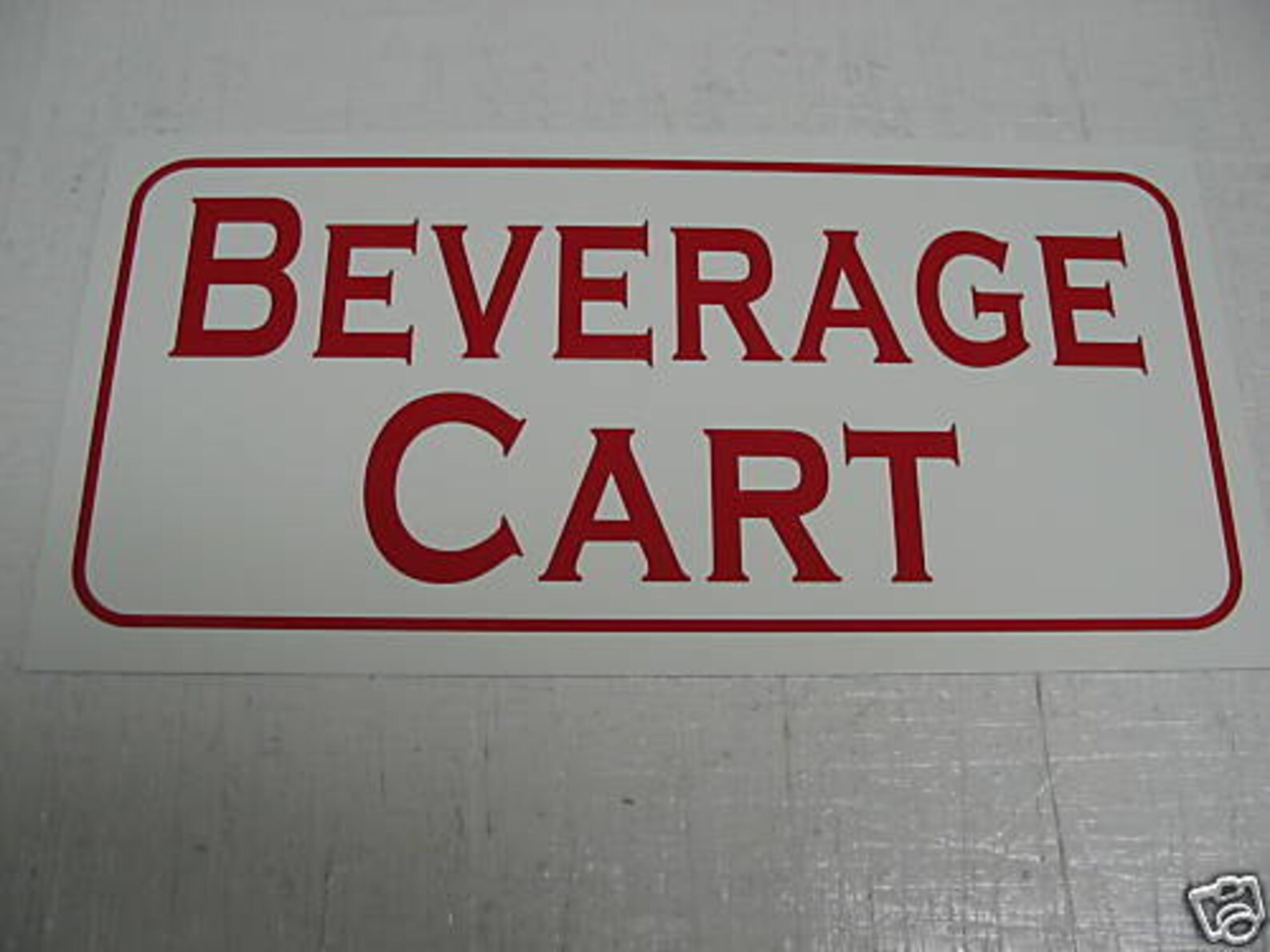 BEVERAGE CART Metal Sign for Golf Course Club - Etsy