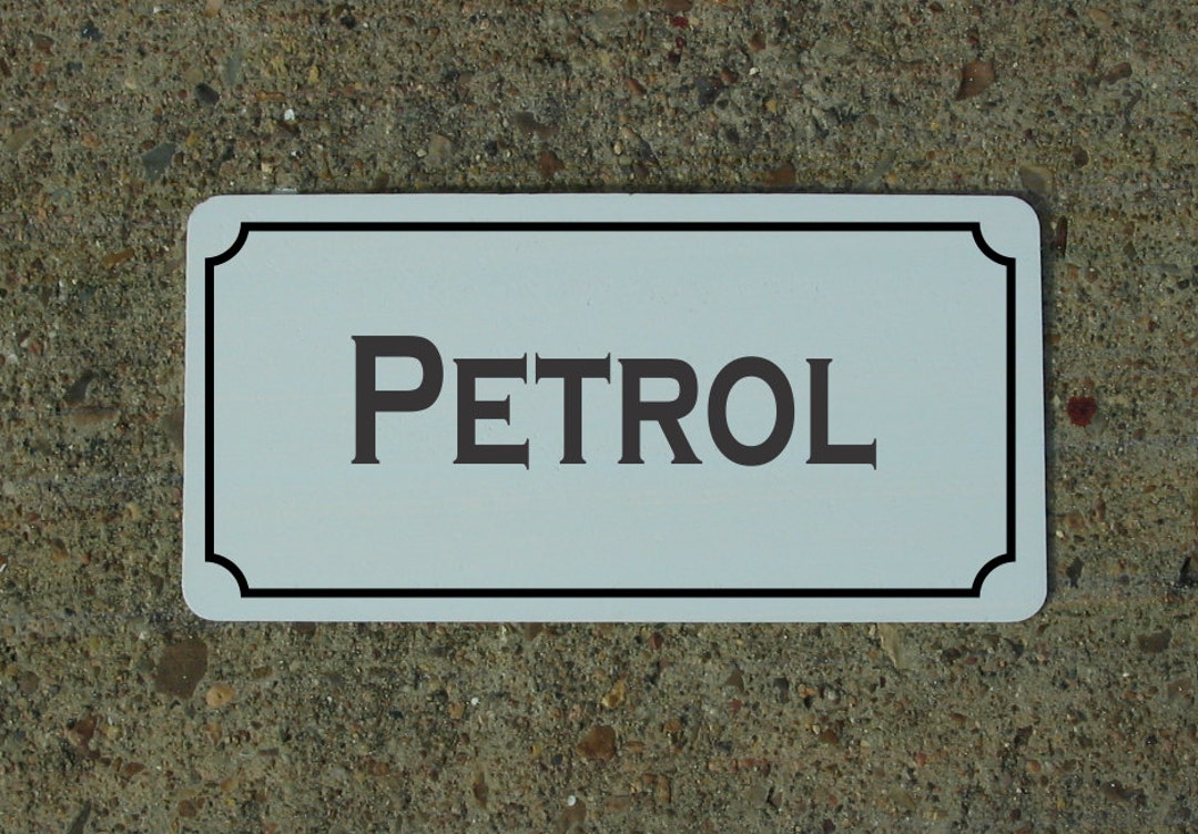 PETROL Vintage Gas & Oil Retro Art Deco Metal Sign Farm Ranch Decor Man ...