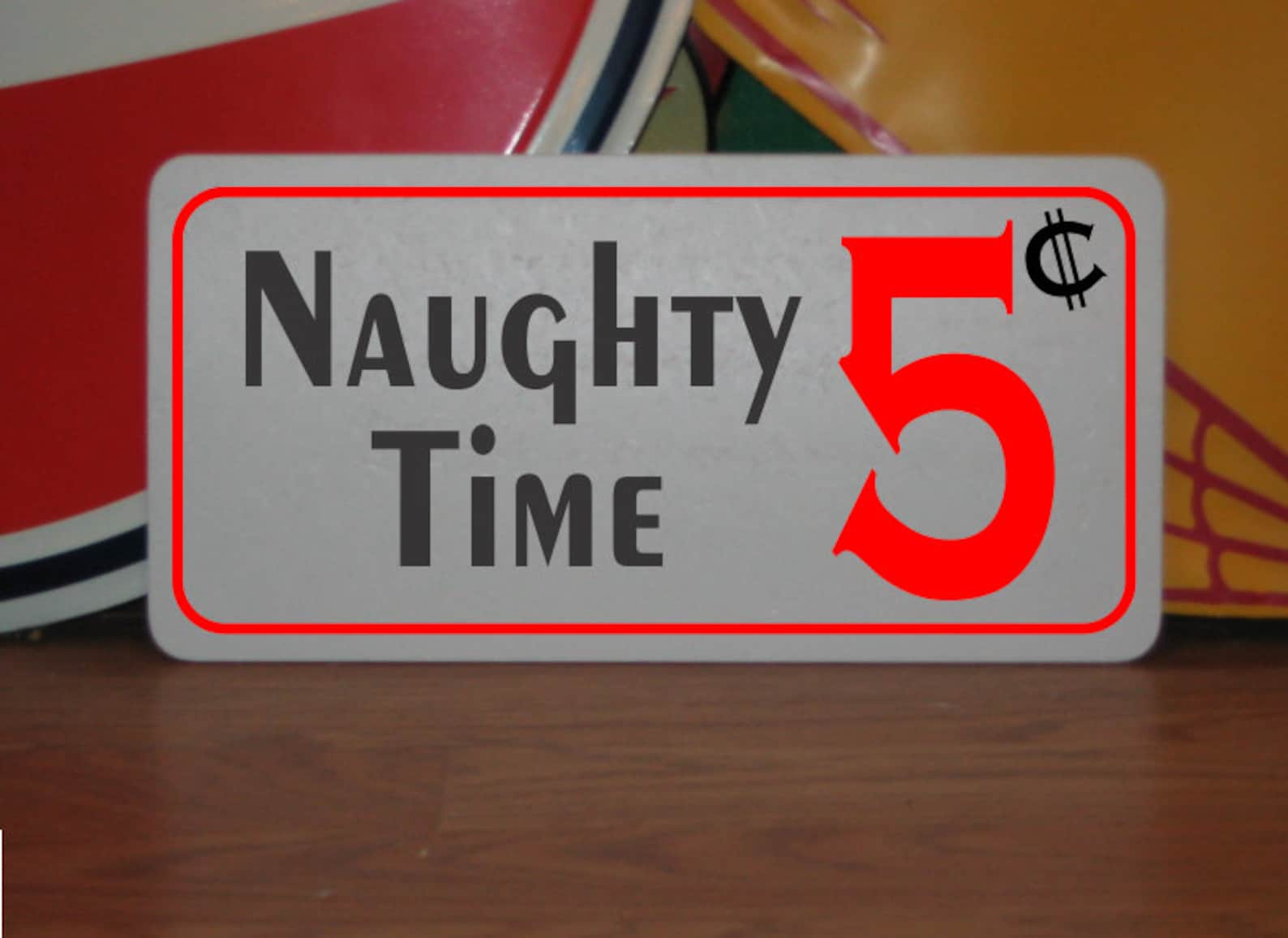 Naughty Time 5 Cents Metal Sign Bdsm S&M Decor Bedroom - Etsy