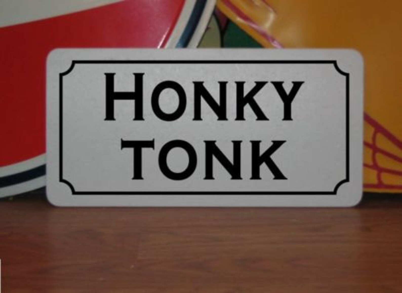 Honky Tonk Metal Sign, Retro Art Deco Style, Home Bar Decor - Etsy