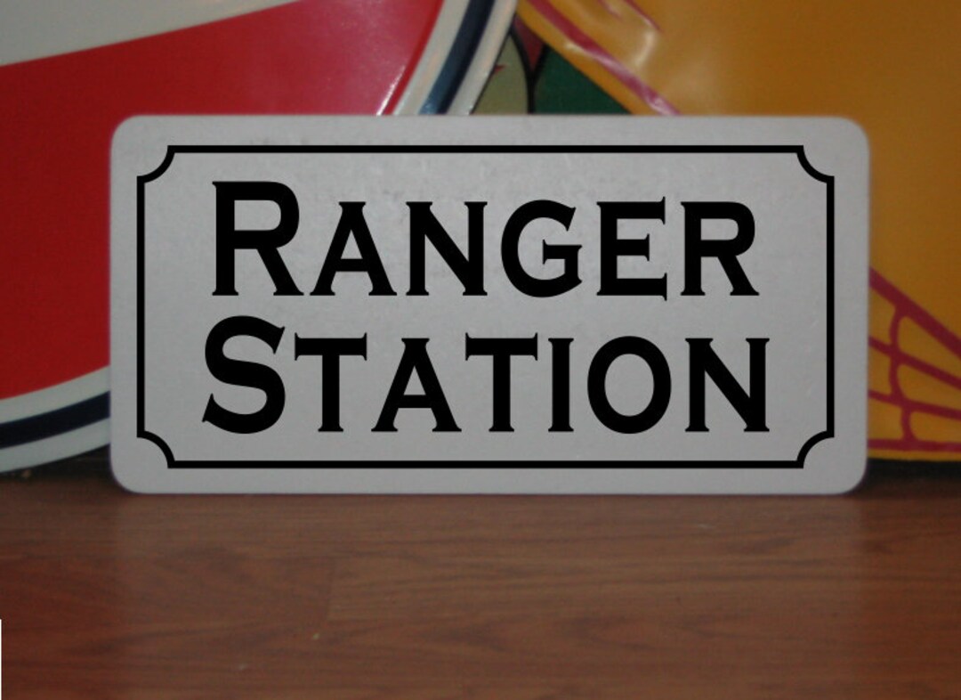 RANGER STATION Metal Sign for Park Army - Etsy